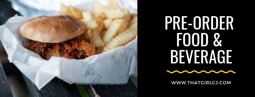Pre-Order Food & Beverage – Events By CJ